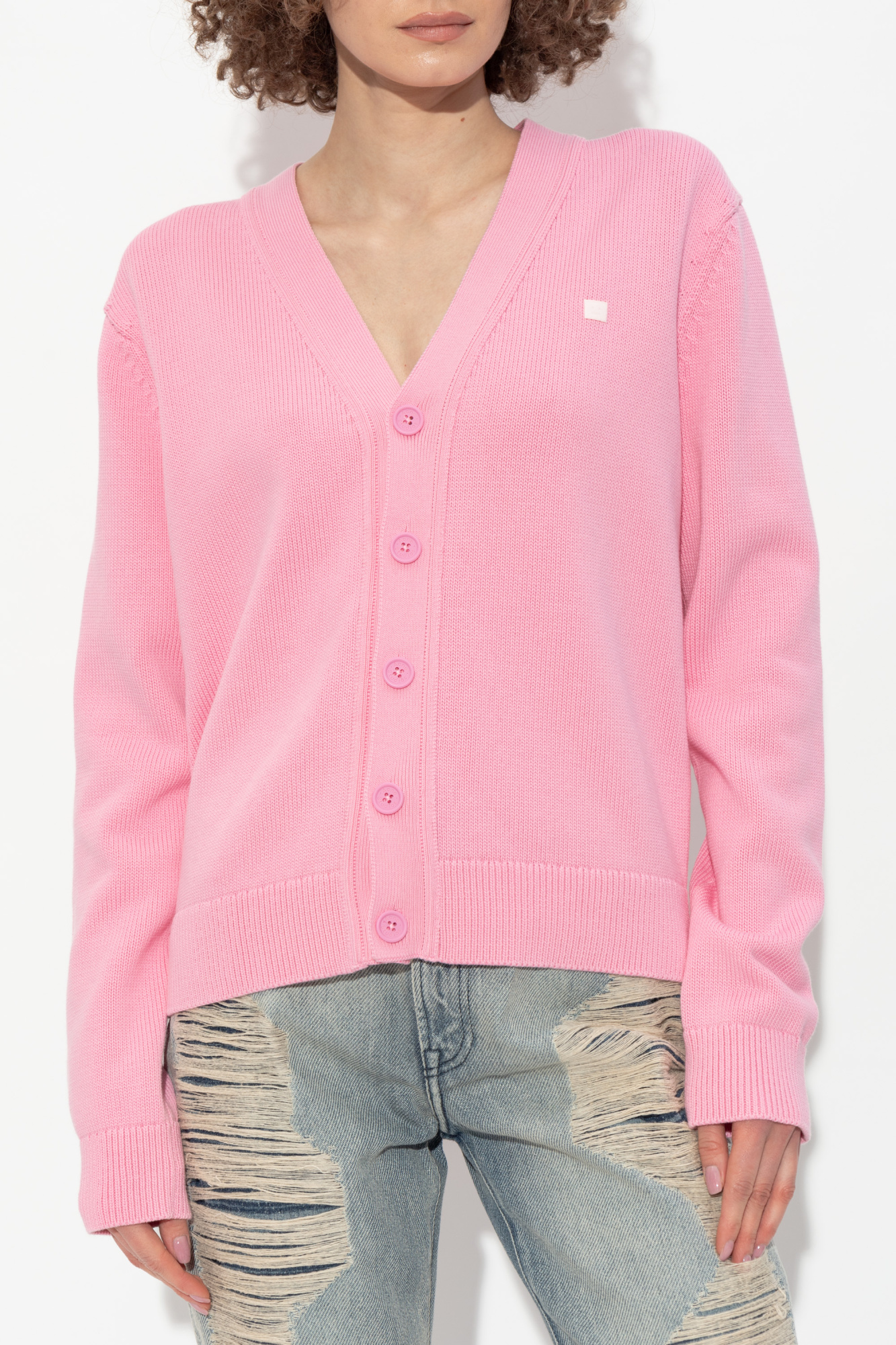 Acne Studios Cardigan with logo | Women's Clothing | Vitkac Acne Studios Cardigan with logo | Women's Clothing | Vitkac